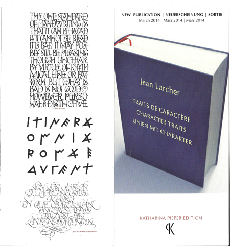 Interligne - LE livre de Jean Larcher